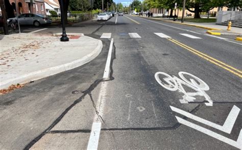 Safety The Hidden Risks Of Curb Extensions Portland Bicycling Club