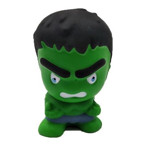 Squishy Cartoon The Avengers Pu Simulation Superman Hulk Iron Man Slow