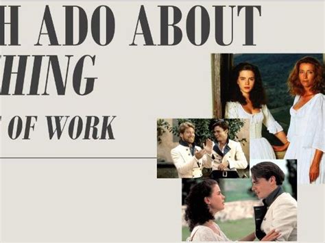 Complete Scheme Of Work Much Ado About Nothing Teaching Resources
