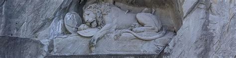 The Story Behind The Lion Monument In Lucerne Touring Switzerland