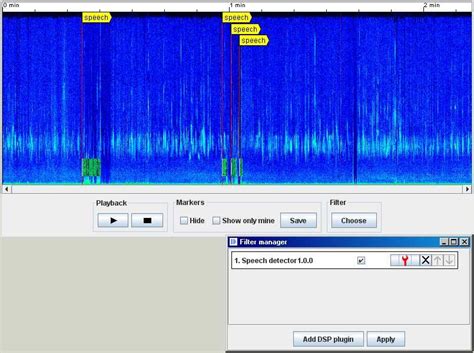 4 The Speech Detection Algorithm As A Plugin For The Spectrum Browser 4 The Speech Detection Algorithm As A Plugin For The Spectrum Browser