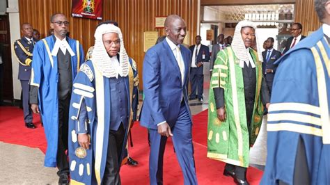 See How President Ruto Was Escorted After His Inaugural State Of The