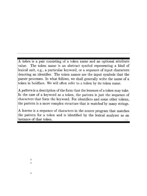 4lexical Analysis Vs Parsing Pdf Parsing Computer Programming