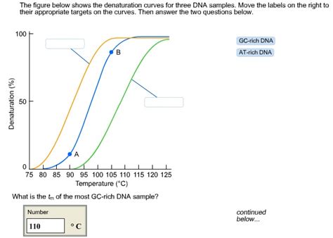 Solved What Is The Tm Of The Most AT Rich DNA Sample In Chegg Com