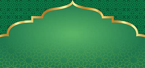 Gambar Background Green Islamic Vektor Dan File Psd Untuk Unduh Gratis