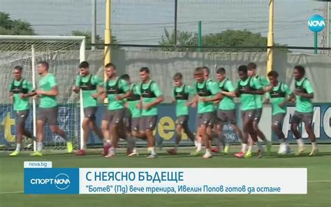 С неясно бъдеще Ботев Пд започна подготовка видео БГ Футбол Efbet Лига Gong Bg