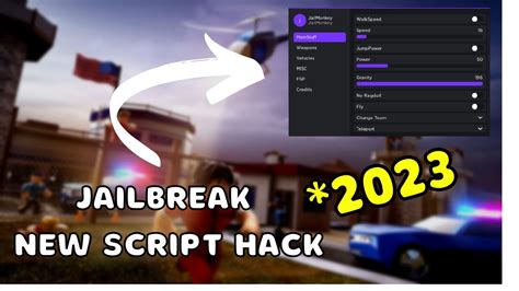 New Jailbreak Script Hack 2023 Speedwalk Flying Esp Infinite Ammo Teleport Fluxus