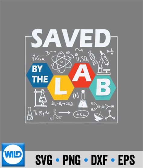Lab Week Saved Svg Lab Week Saved By The Lab Retro Medical Laboratory Tech Svg Wildsvg