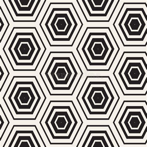 Seamless Pattern With Lines Lattice Vector Abstract Background