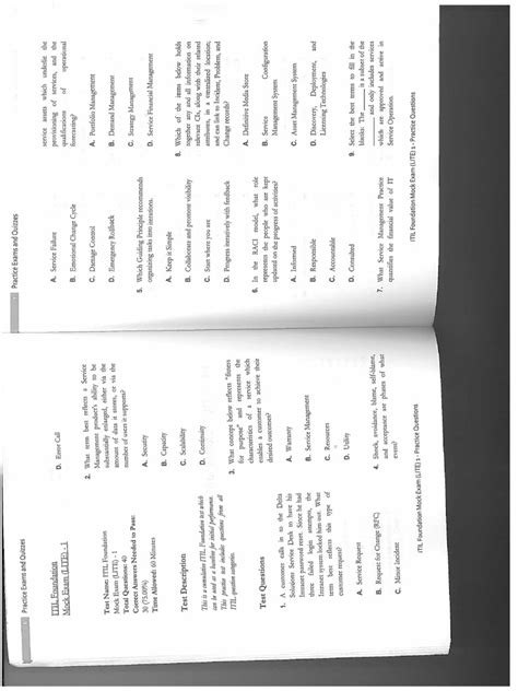 Itil 4 Foundation Mock Exam 1 Pdf