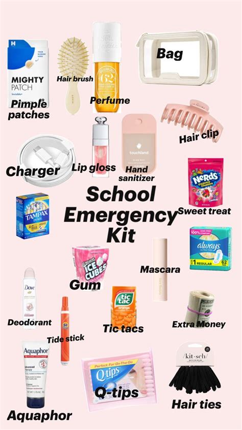 9 Ideas De Kit De Emergencia Para Escuela Kit De Emergencia Para