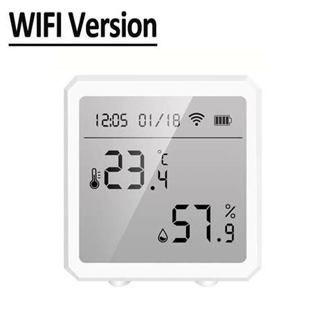 Tuya Wifi Zigbee Temperature Humidity Sensor Indoo Grandado