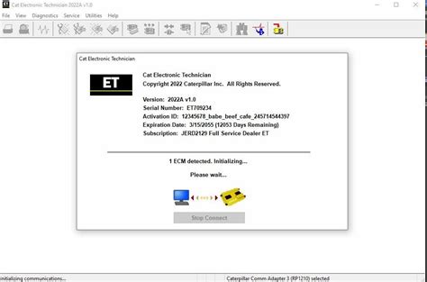 Cat Et Software 2023a V1 0 Caterpillar Et Diagnostic Software Vxdas Official Store
