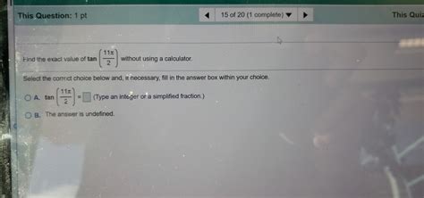 solved this question 1 pt 15 of 20 1 complete this qui