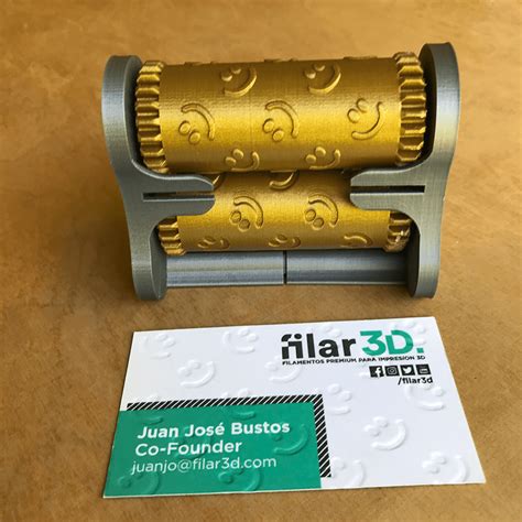 The Business Card Embosser System By Filar3d Download Free Stl Model