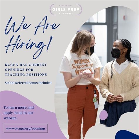 Kcgpa Is Currently Seeking Teachers Who Model The Grace And Humanity