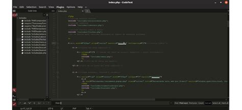 CudaText un editor de código fuente gratuito para Ubuntu Linux OS net