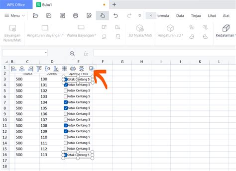 Tutorial Tambahkan Kotak Centang Ke Excel Melalui Wps Office
