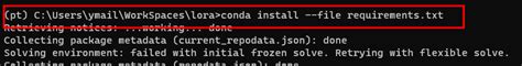 conda 가상환경에 requirements txt 설치하는 방법