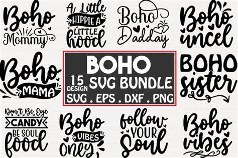 Boho Svg Bundle Graphic By Regular Creative · Creative Fabrica