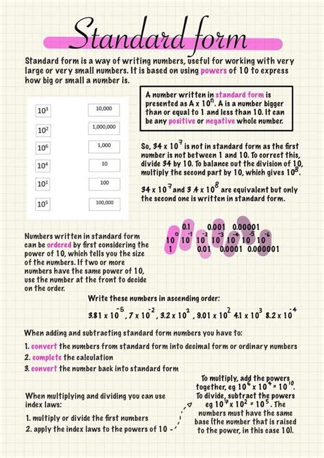 Gcse Maths Revision Card With Sneaky Question