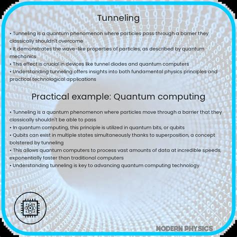 Quantum Tunneling Basics And Real World Uses