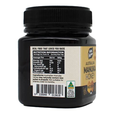 Australian Manuka Honey Mgo 550 Honest To Goodness Bioactive 250g