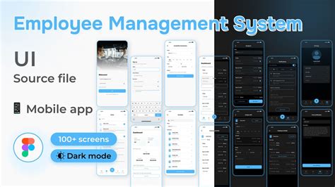 Employee Availability App Admin And Employee Mobile App Ui Figma