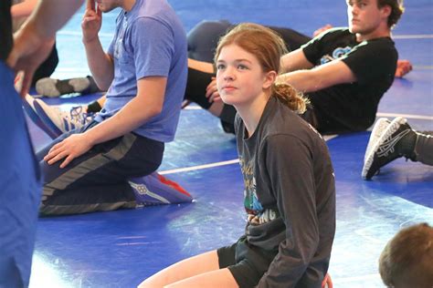 Sartell Sabres Freshman Wrestler Chloe Wehry Making A Name For Herself