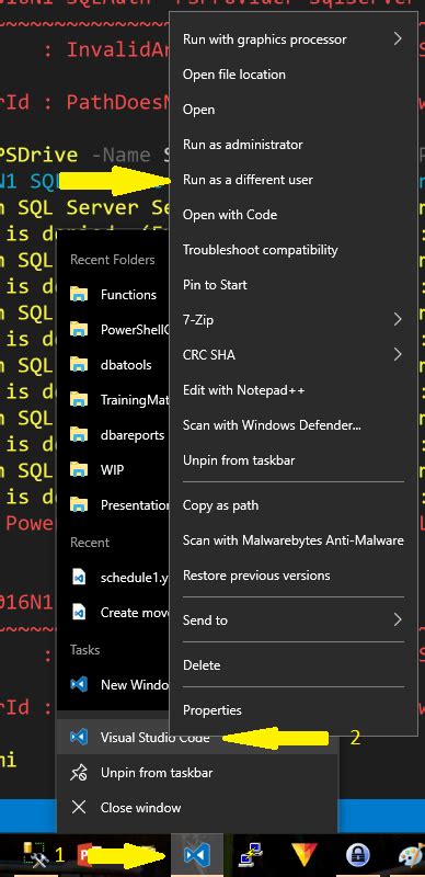 Using The Powershell Sql Provider With Sql Authentication