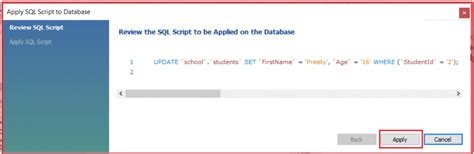 Insert Update Delete Using Mysql Workbench Dot Net Tutorials