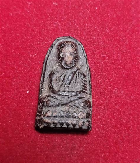 6170 หลวงปู่ทวด ปี2505 เนื้อดินผสมผง หลวงพ่อทาบ วัดกระบกขึ้นผึ้ง Ennxo