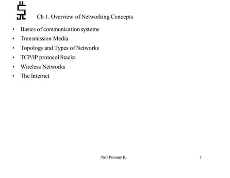 Networking Concepts Ppt