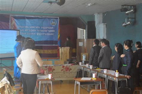 Сумын ИТХ ын ээлжит 7 р хуралдаан хуралдаж байна