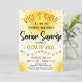 High School Senior Sunrise Event Party Invitation Zazzle
