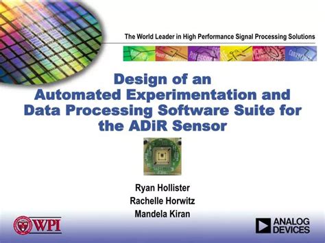 ppt design of an automated experimentation and data processing
