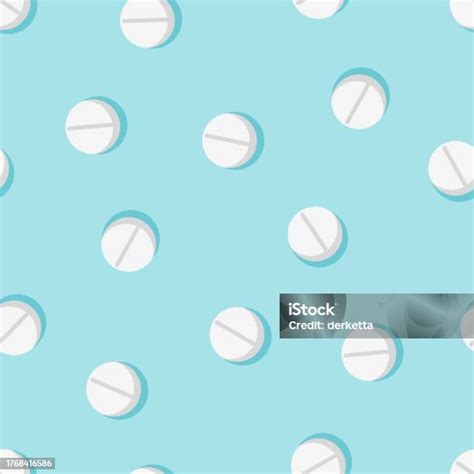 알약과 캡슐을 가진 이음새가 없는 본 벡터 일러스트 레이 션 의학 배경 텍스처 건강 진단에 대한 스톡 벡터 아트 및 기타 이미지 건강 진단 건강관리와 의술 건강한