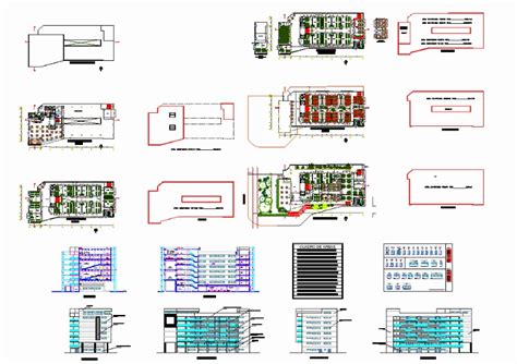 Building Post Grades In AutoCAD CAD Download 2 91 MB Bibliocad