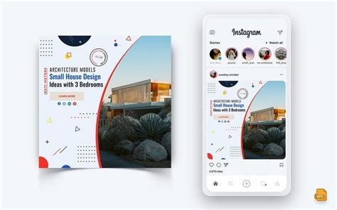 Architecture Design Social Media Instagram Post Design 05