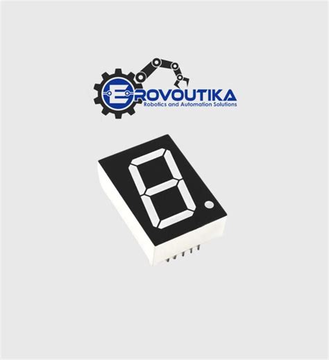 1 Inch 7 Segment Common Anode Display Shop Erovoutika