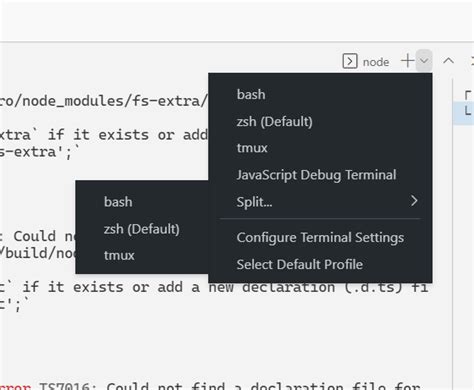Improve Terminal Dropdown Menu · Issue 123128 · Microsoftvscode · Github