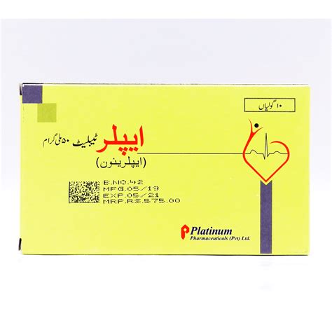 Epler 50mg Tablet Side Effects Buy Online ₨ 851 Khasmart