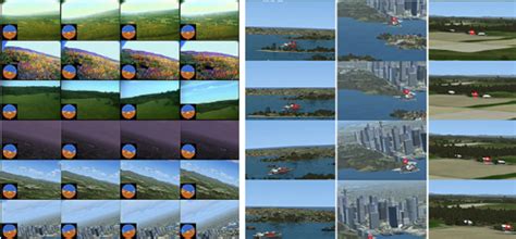 A Sample Output Of Horizon Detection Where The Top Three Rows Are Download Scientific Diagram