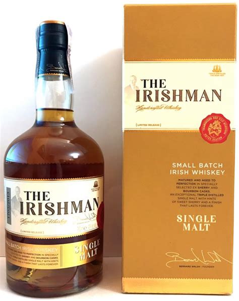 The Irishman Small Batch Irish Whiskey Ratings And Reviews Whiskybase
