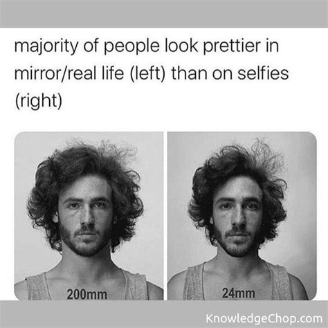 Difference Between Your Real Self And A Selfie 🥷 Knowledge Ninja