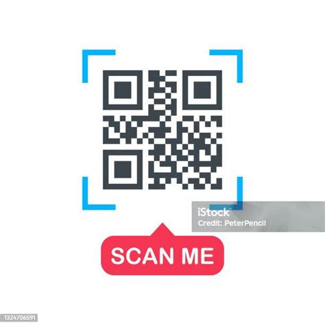Qr 코드 스캔 레이블입니다 Qr 코드 아이콘을 스캔합니다 텍스트 스캔합니다 벡터 그림입니다 바코드 스캐너에 대한 스톡 벡터 아트 및 기타 이미지 Istock