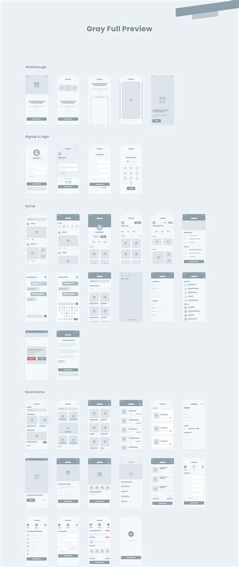 Solid Ux And Wireframe Kit Ux Flow And Wireframe Kit Wireframe Kit Ux