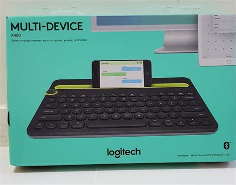 Logitech Multi Device Bluetooth Keyboard Audio Portable Audio
