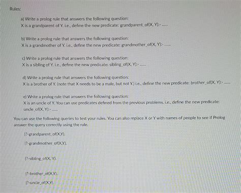 Solved Prolog Material • Prolog Intropdf Assignment Copy