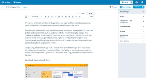 Build A Writing And Editing Workflow With Google Docs And WordPress